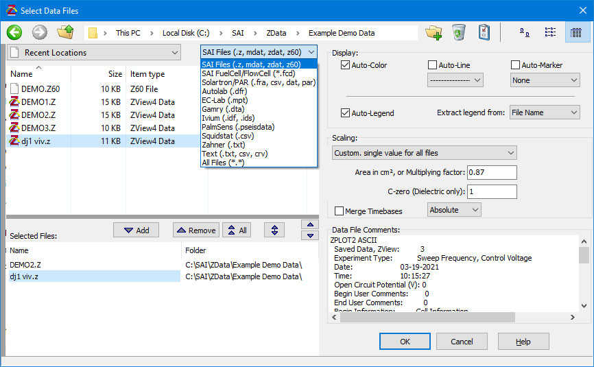 ZView® For Windows - Scribner